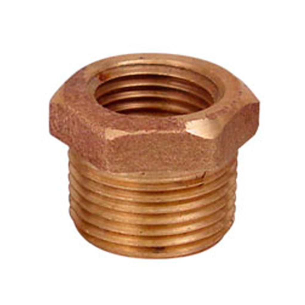Reducción tipo "Bushing" de Bronce Rugo 97-RB — PLOMERIA UNIVERSAL