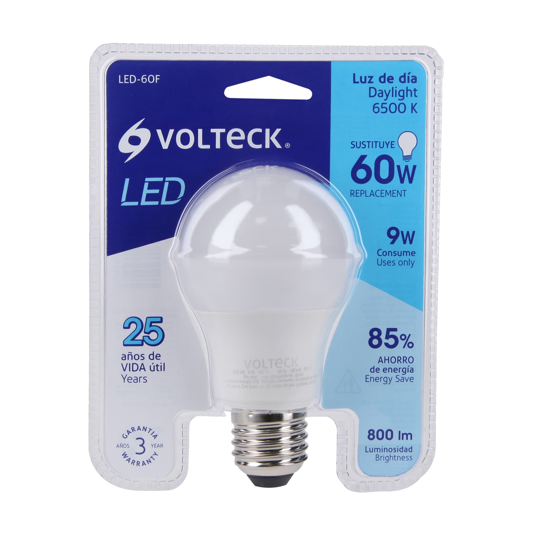 Lámpara LED tipo Bulbo Volteck — PLOMERIA UNIVERSAL