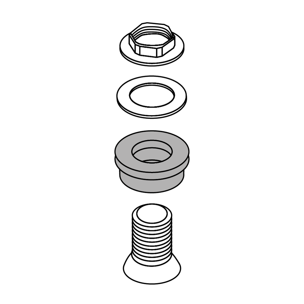 Empaque para Spud — PLOMERIA UNIVERSAL